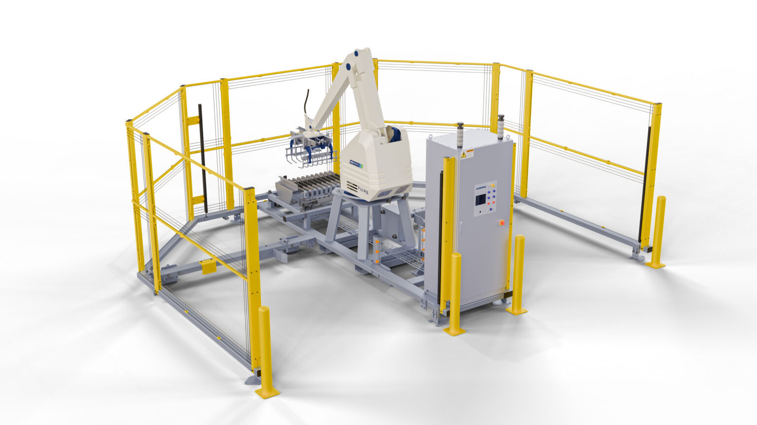 Robotic Palletizing Skid System | Aurora