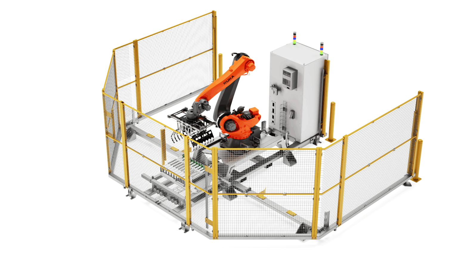 Robotic Palletizing Skid System | Aurora